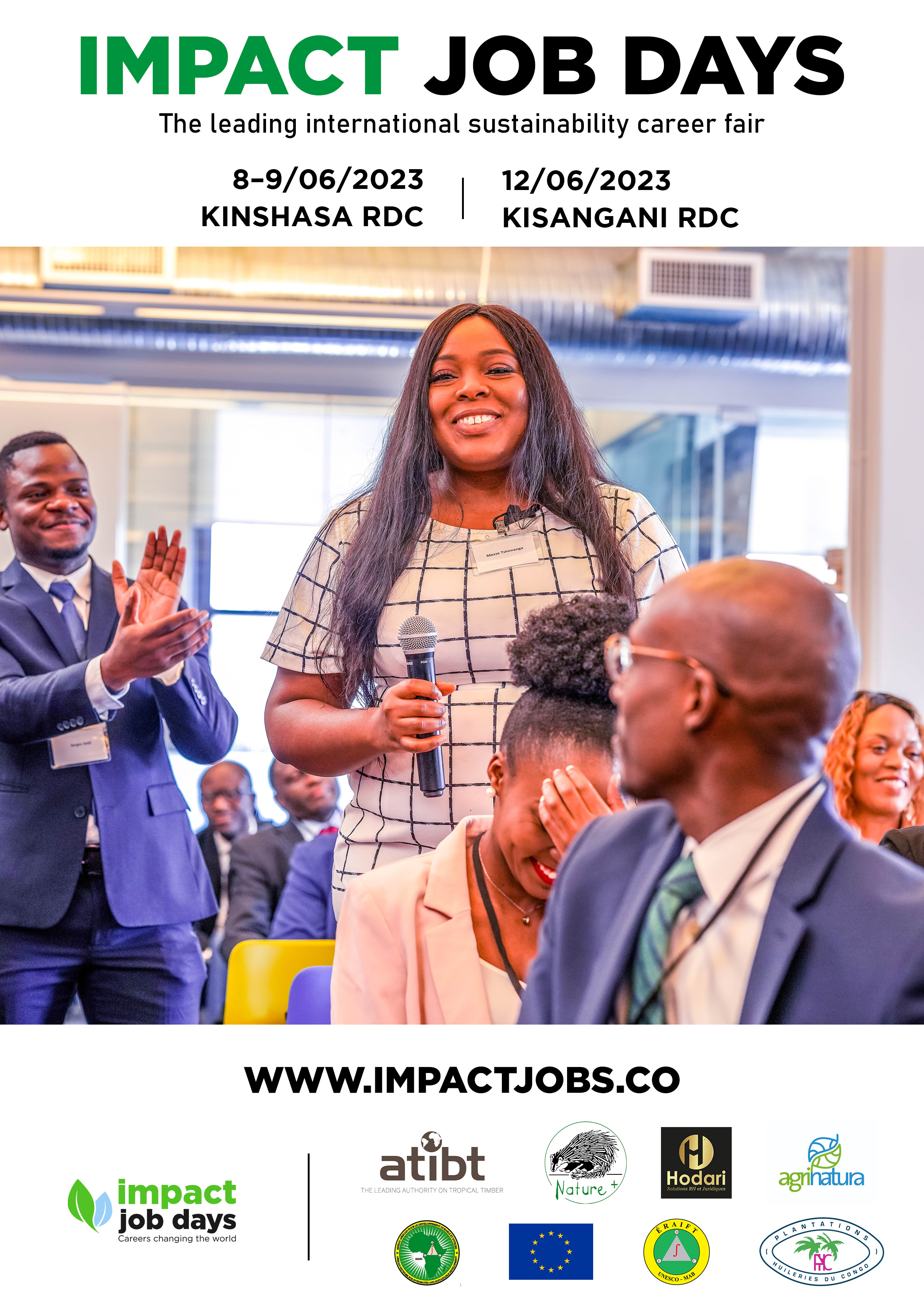 Save the date: The Impact Job Days fair will be held in Kinshasa on ...